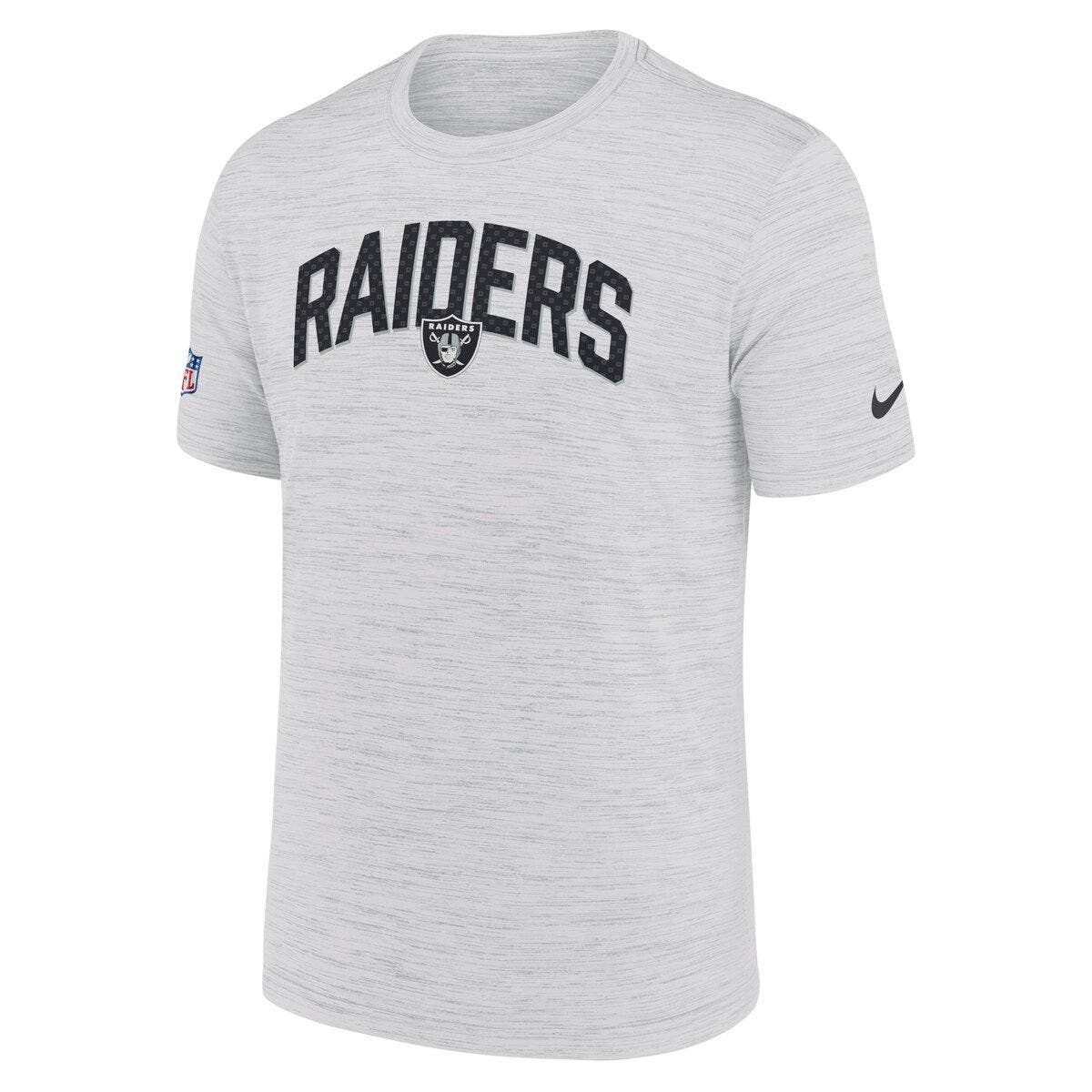 Nike Men's Nike White Las Vegas Raiders Sideline Velocity Athletic ...