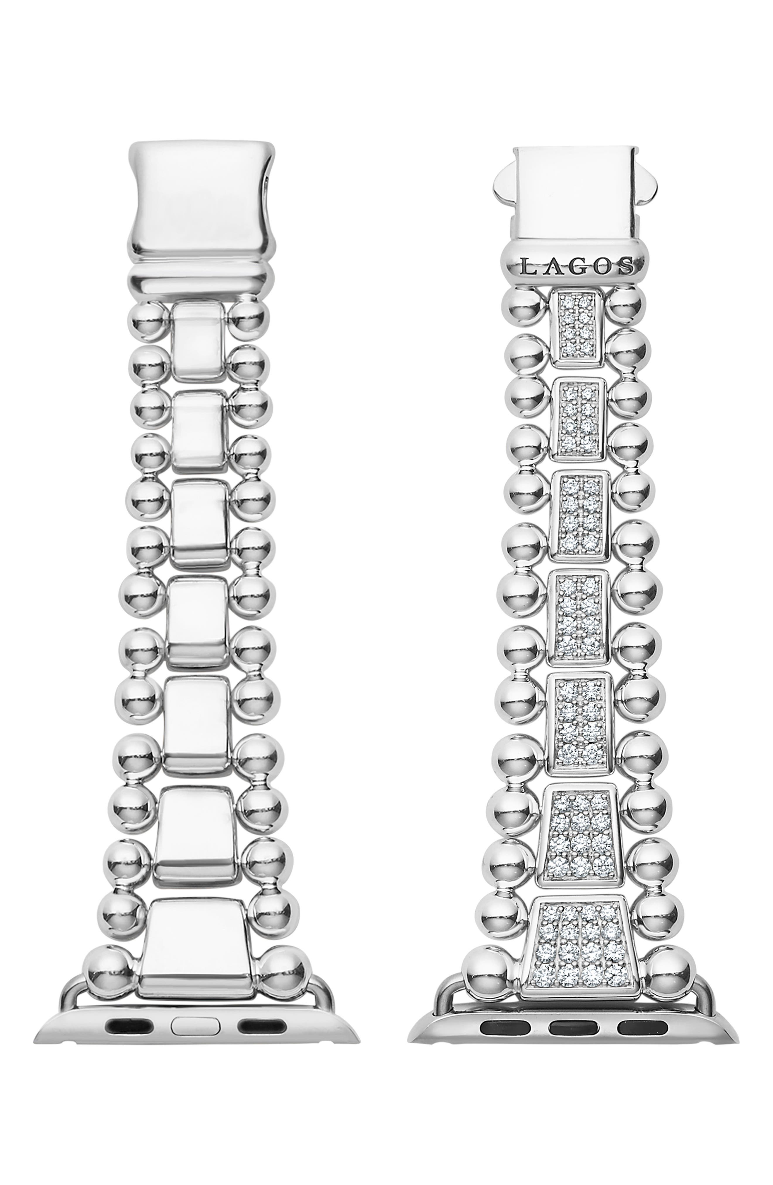 LAGOS Smart Caviar Diamond Apple Watch® Watchband | Nordstrom