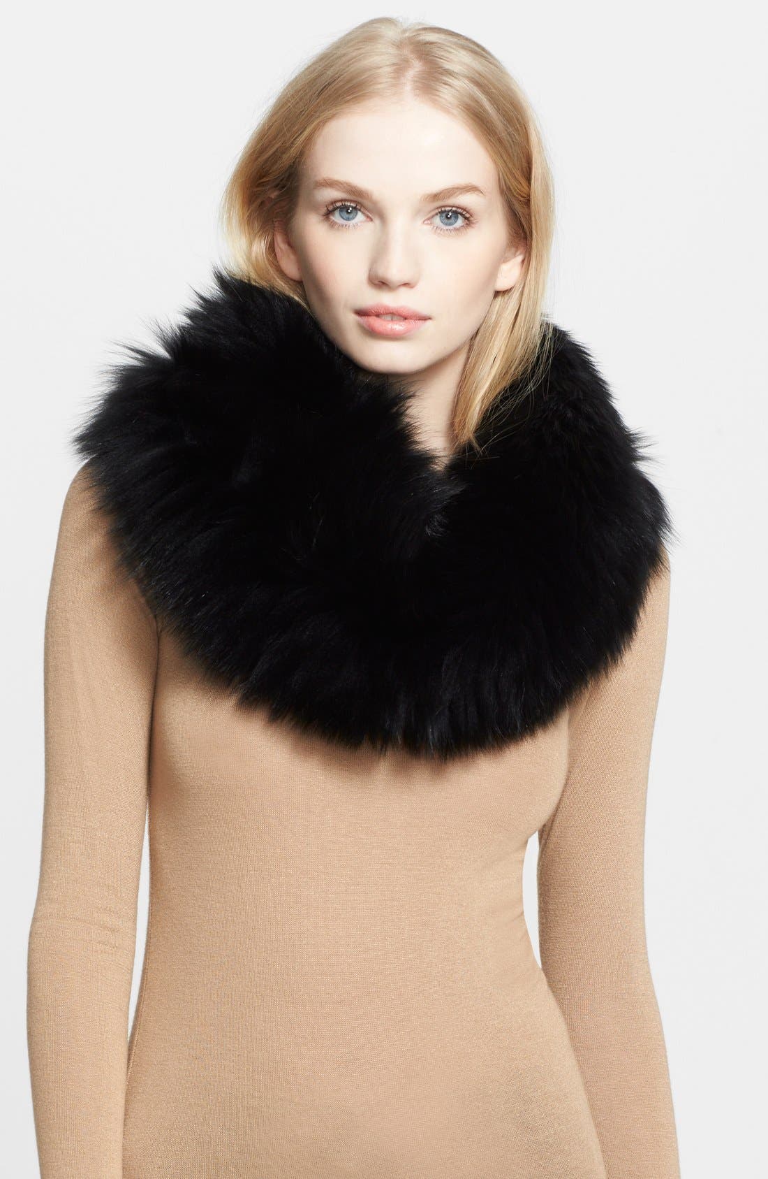 Theory 'Kooba' Genuine Fox Fur Snood | Nordstrom