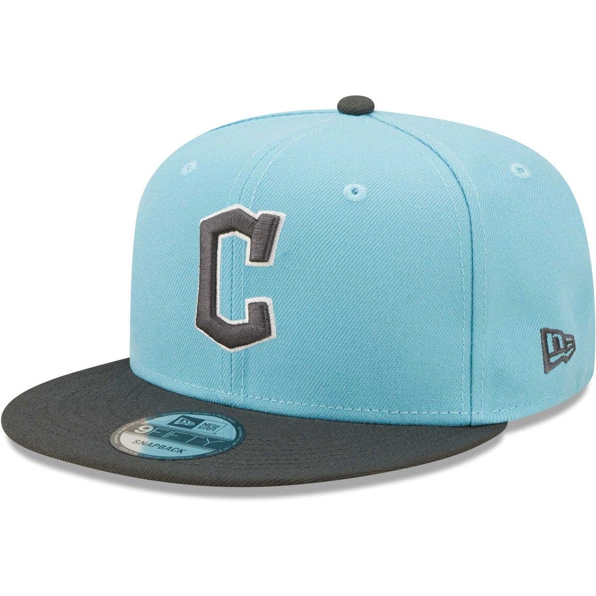 New Era Men's New Era Light Blue/Charcoal Cleveland Guardians Color ...