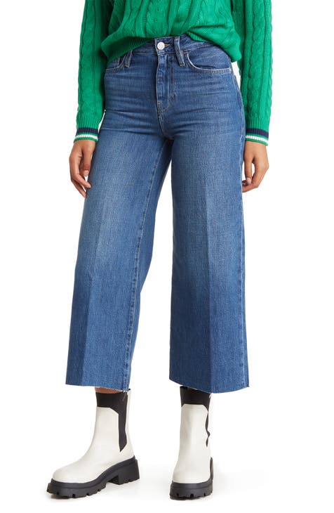 Cropped Wide Leg Jeans | Nordstrom