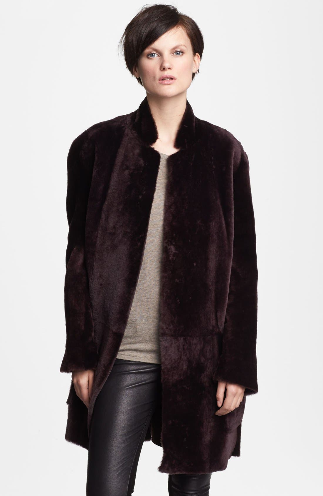 Vince Reversible Genuine Shearling Coat | Nordstrom