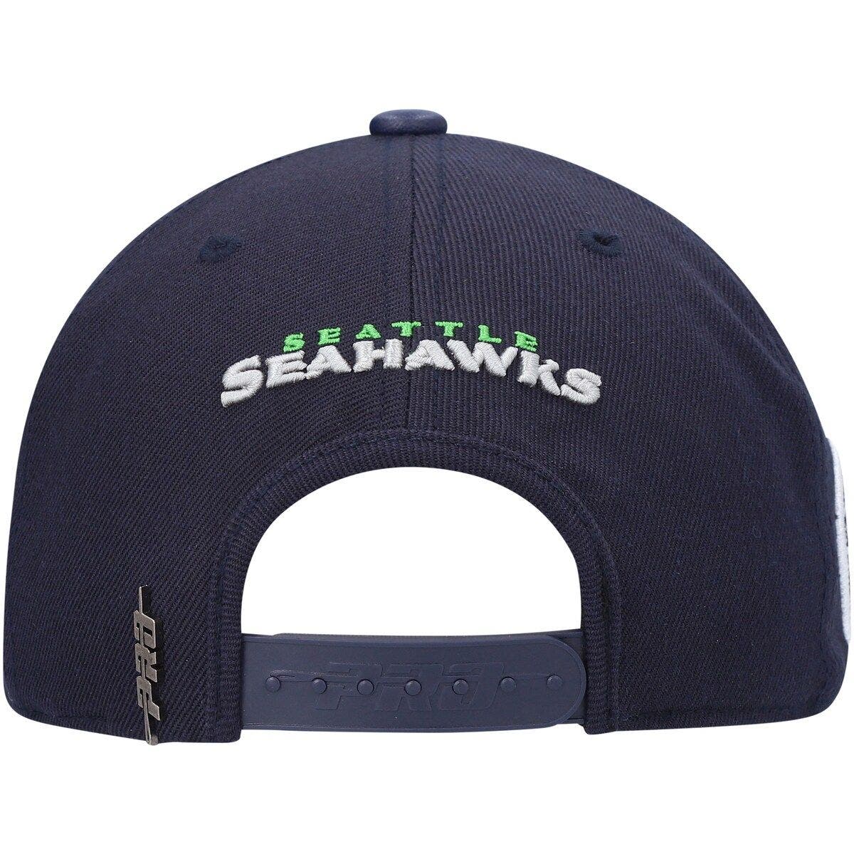 PRO STANDARD Men's Pro Standard College Navy Seattle Seahawks Stacked ...