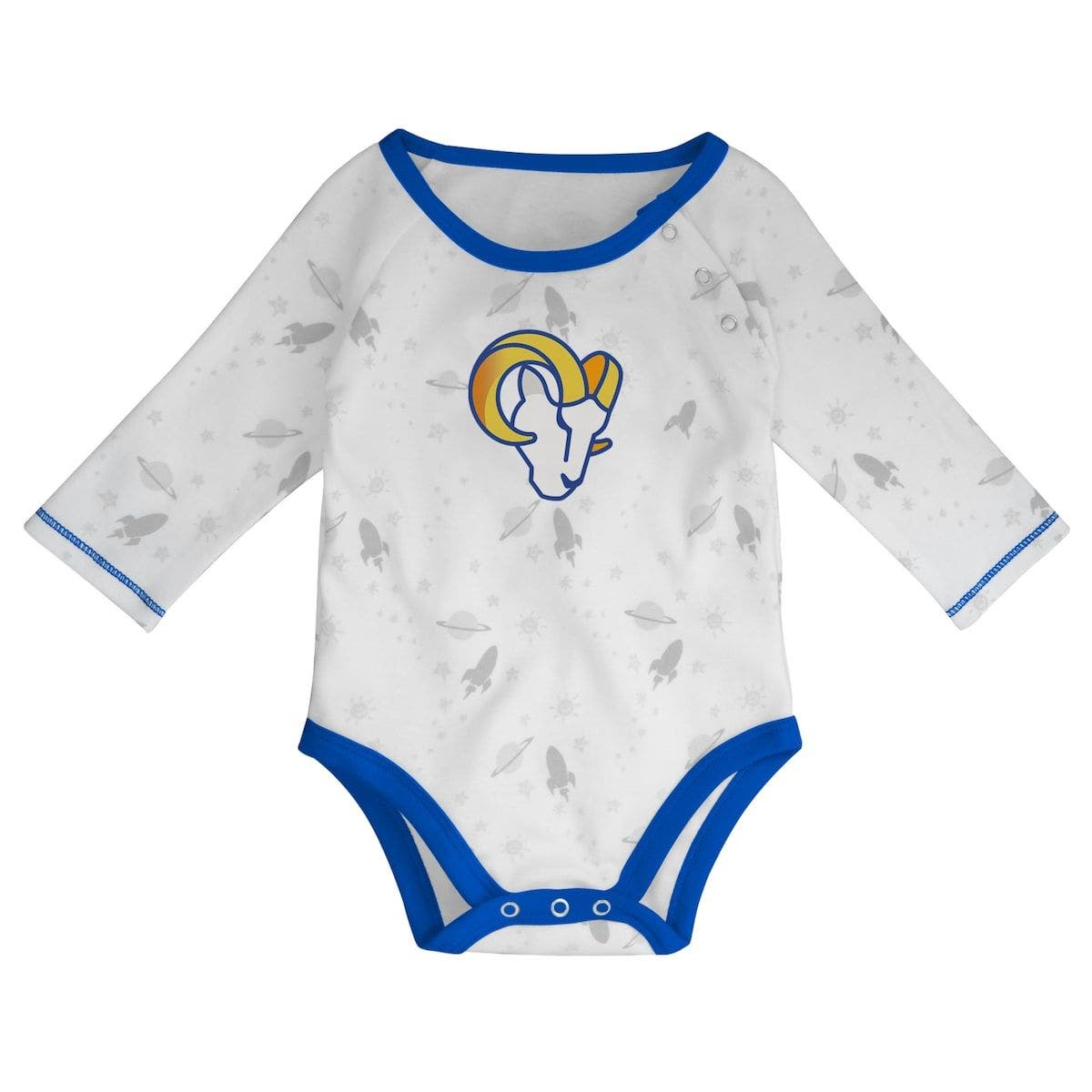 Outerstuff Newborn & Infant White/Royal Los Angeles Rams Dream Team ...