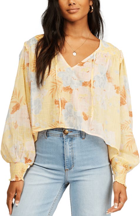 Women's Yellow Tops | Nordstrom