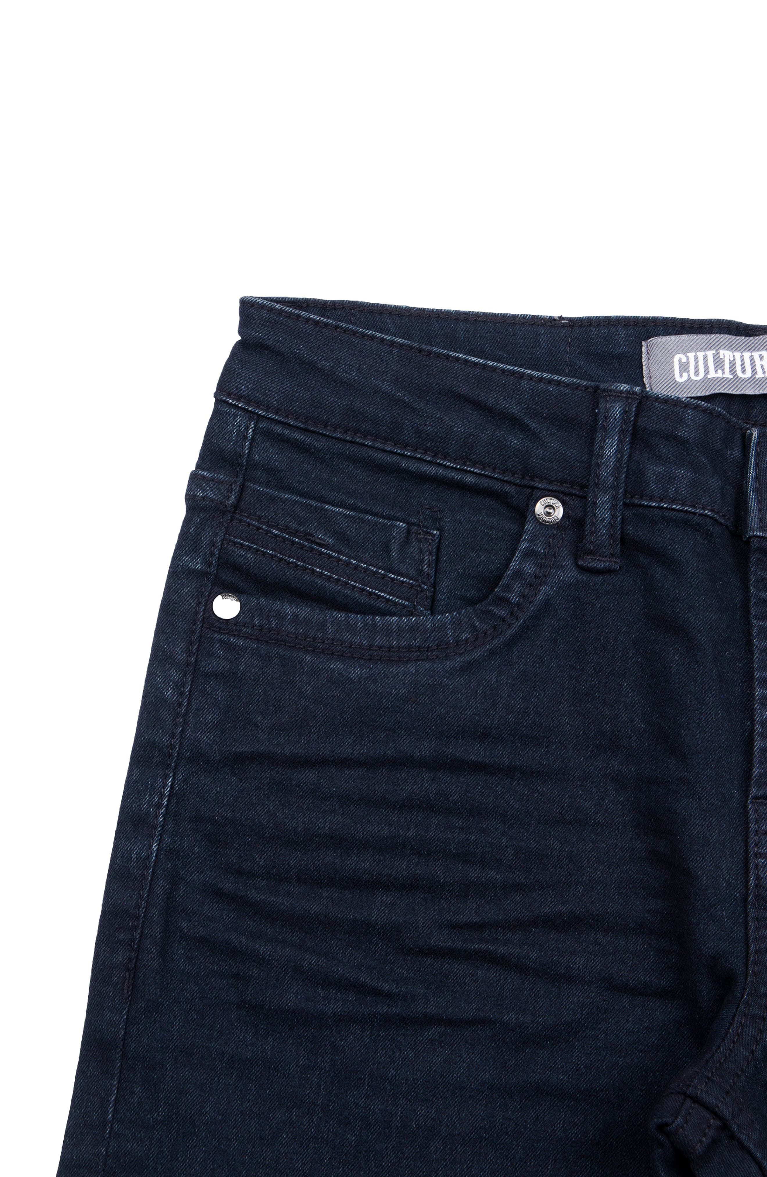 X-ray Xray Kids' Cultura Stretch Straight Leg Jeans In Black Blue ...