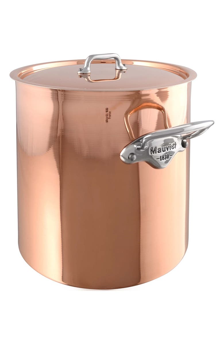 Mauviel M h ritage M 150s Copper Stainless Steel Stew Pot With Mauviel M h ritage M 150s Copper Stainless Steel Stew Pot With