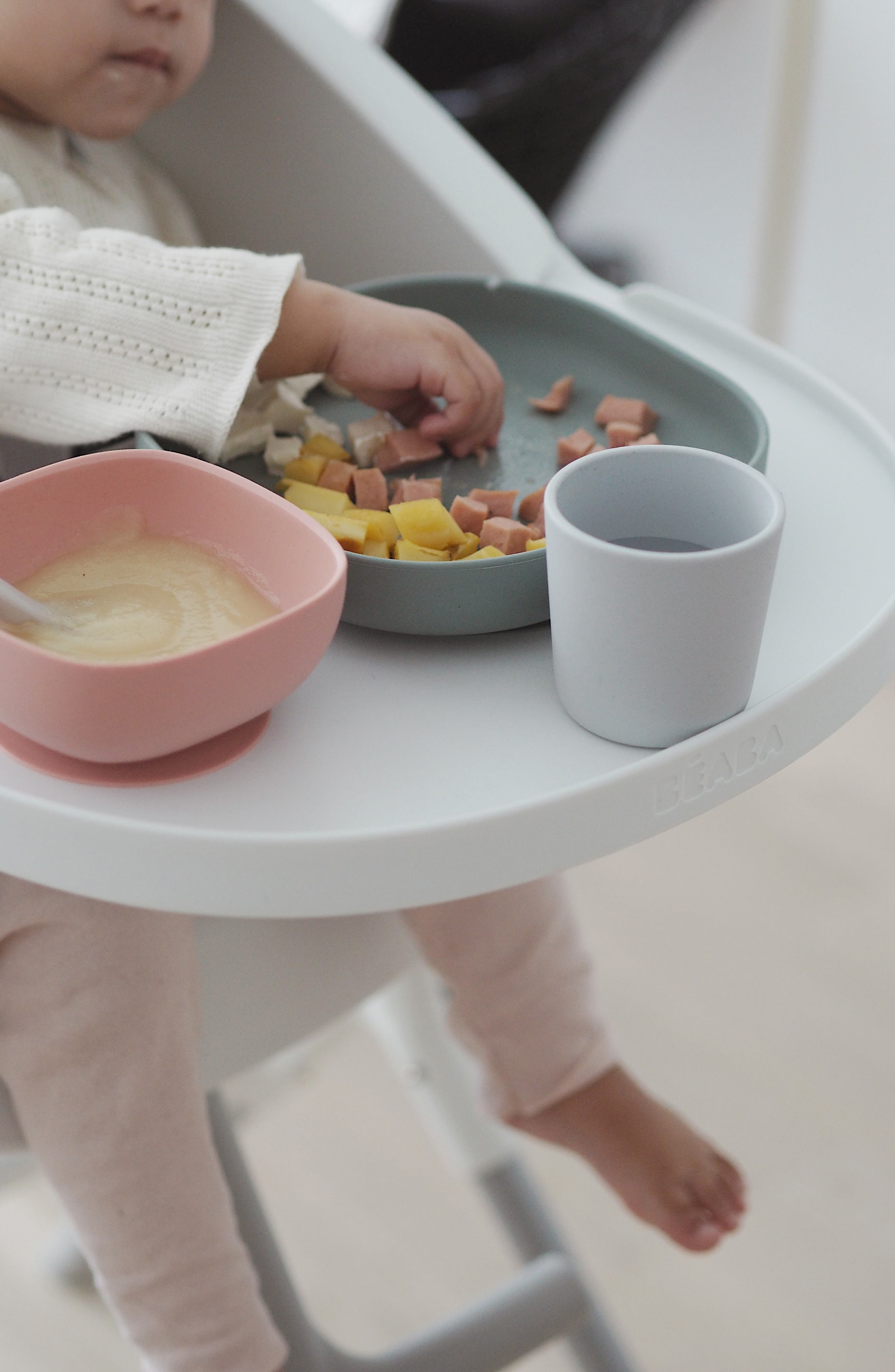 BEABA 4-Piece Silicone Suction Baby Feeding Set | Nordstrom