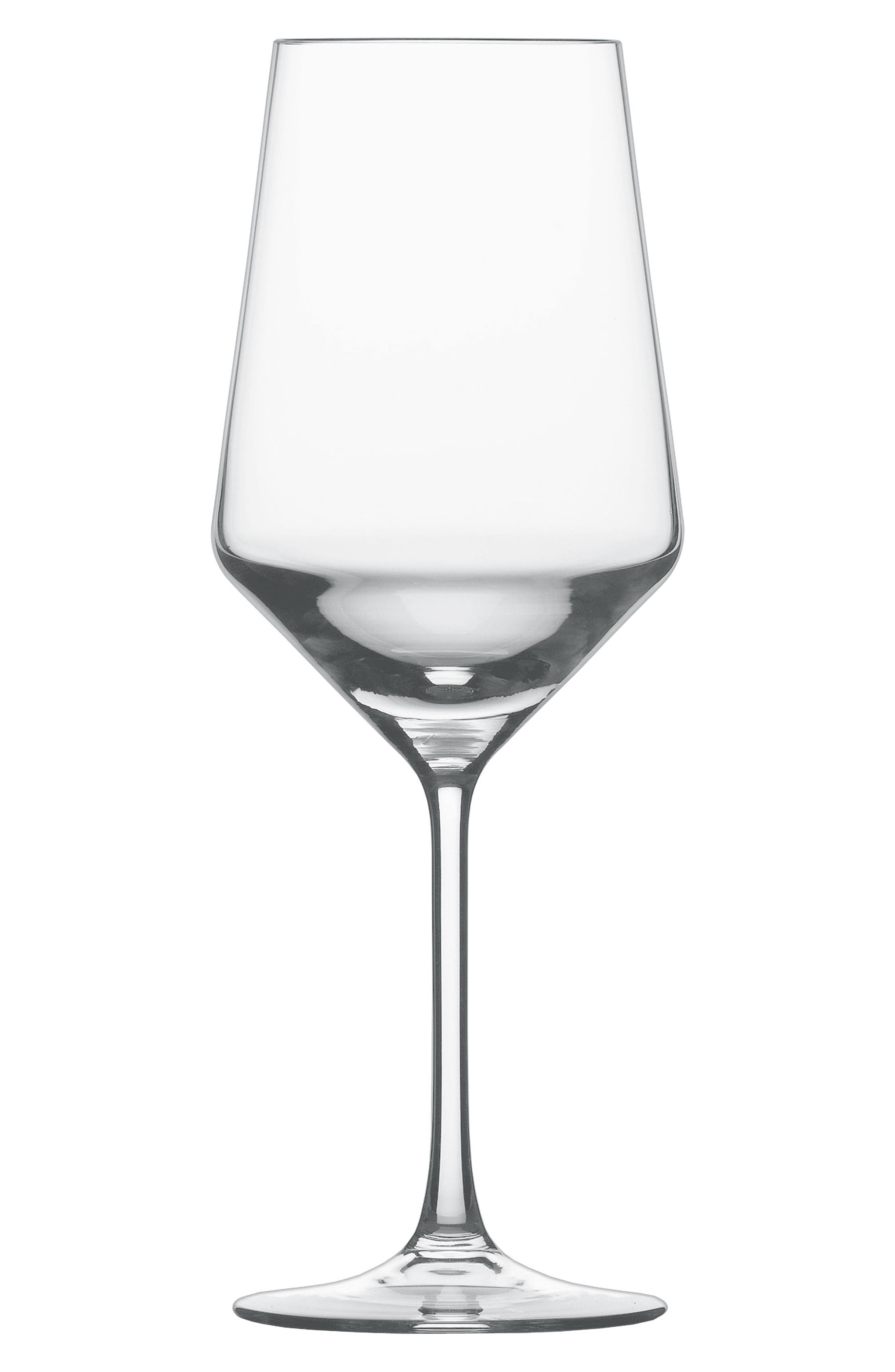 Zwiesel Glass Schott Zwiesel Pure Set of 6 Cabernet Wine Glasses ...