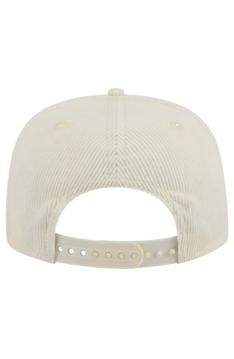 New Era Men's New Era Cream Denver Broncos Throwback Corduroy Golfer ...