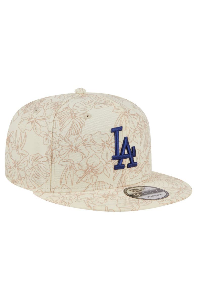 New Era Men's New Era Cream Los Angeles Dodgers Spring Training Leaf ...