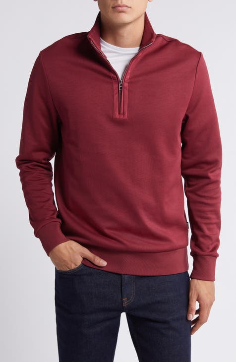 Red Quarter-Zip Sweatshirts for Men | Nordstrom