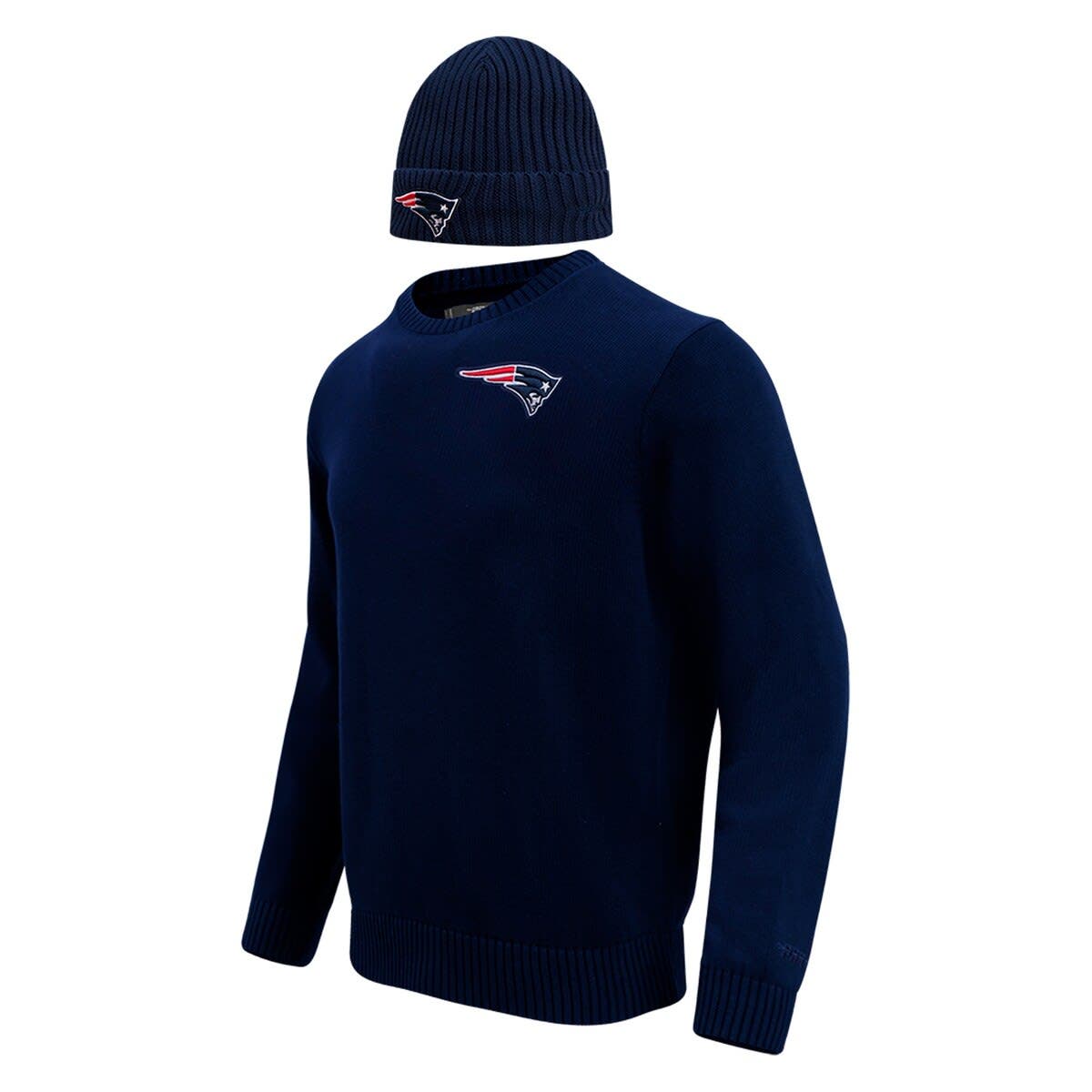 PRO STANDARD Men's Pro Standard Navy New England Patriots Crewneck ...
