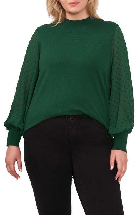 Green Plus-Size Tops for Women | Nordstrom