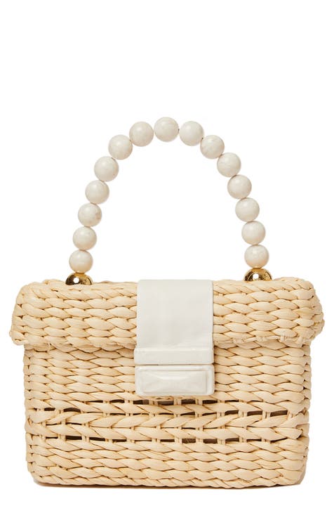 Women's White Straw Bags | Nordstrom