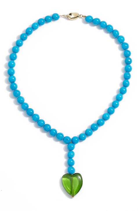 Women's Blue Necklaces