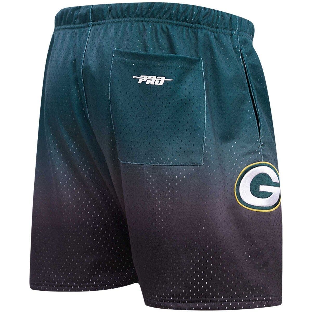 PRO STANDARD Men's Pro Standard Black/Green Green Bay Packers Ombre ...