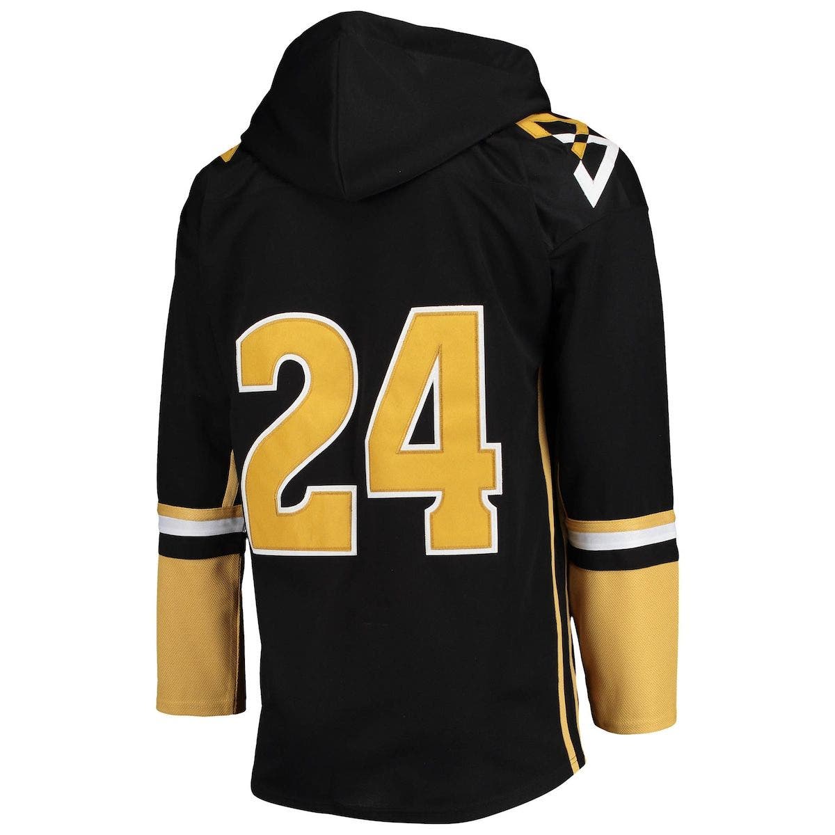 New Jersey Sets Men's Black/Gold Beast Mode Hooded Hockey Jersey ...