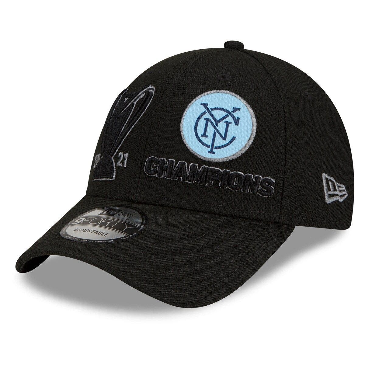 New Era Men's New Era Black New York City FC 2021 MLS Cup Champions ...