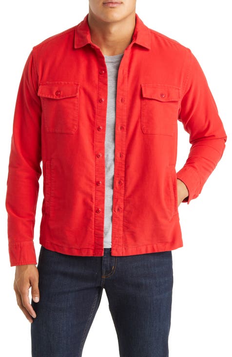 Men's Red Overshirts | Nordstrom