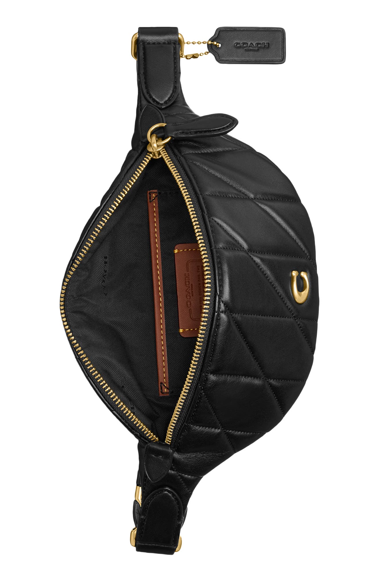 COACH Quilted Leather Belt Bag | Nordstrom