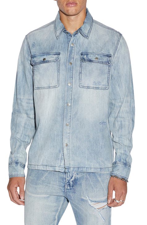 Denim Shirts for Men | Nordstrom