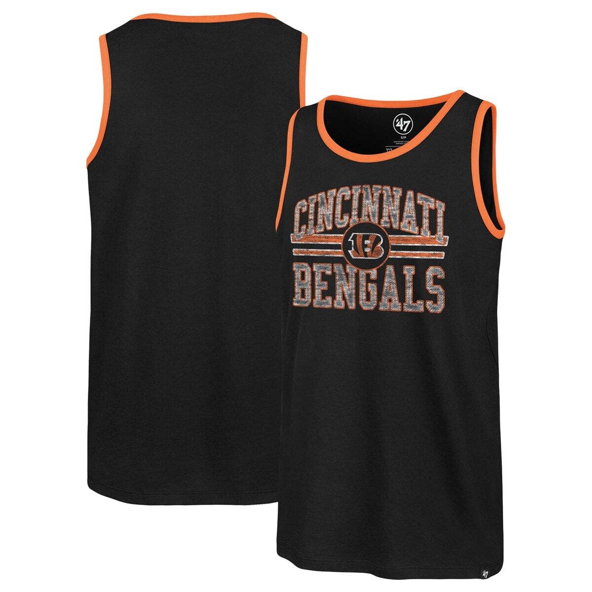 '47 Men's '47 Black Cincinnati Bengals Winger Franklin Tank Top | Nordstrom