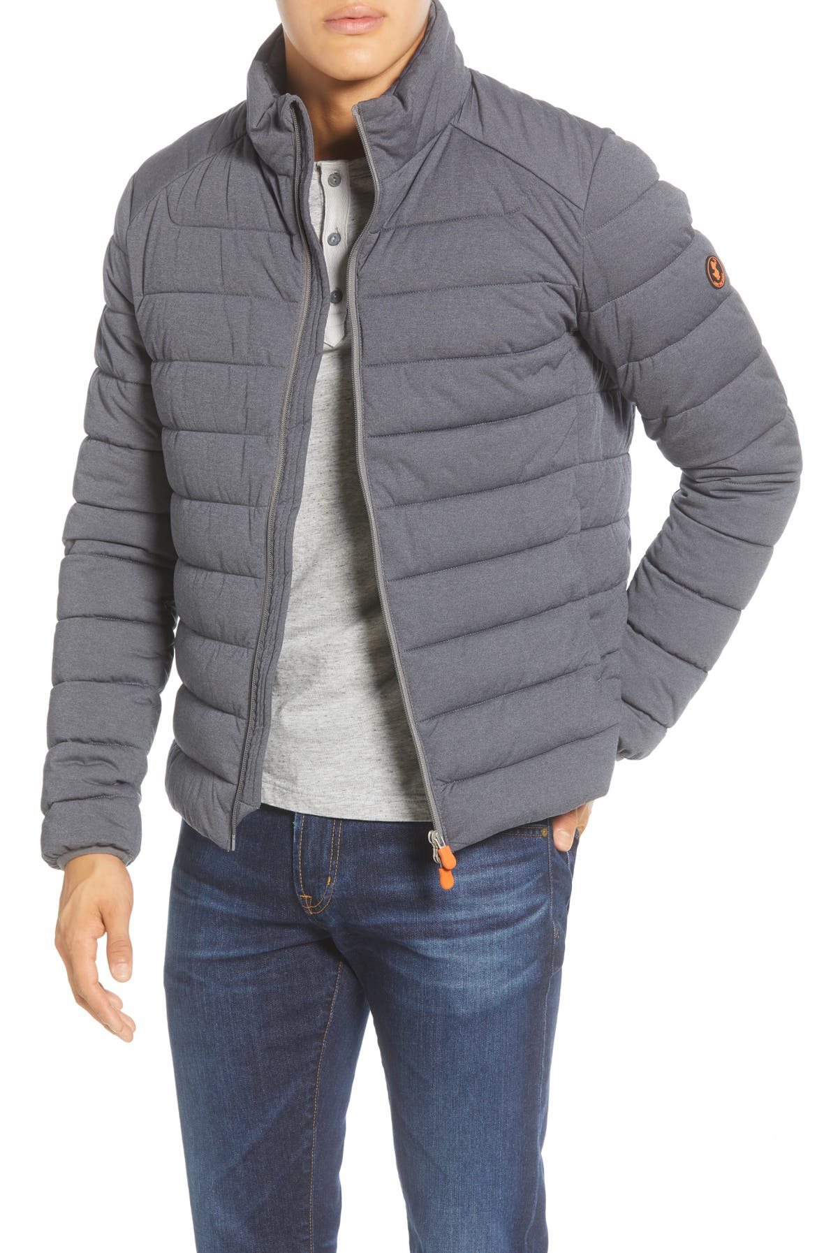 Save The Duck Stretch Waterproof Puffer Jacket | Nordstrom Save The Duck Stretch Waterproof Puffer Jacket | Nordstrom
