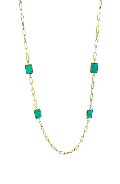 Women's Blue Necklaces