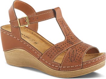 Flexus by Spring Step Natala Wedge Sandal (Women) | Nordstrom