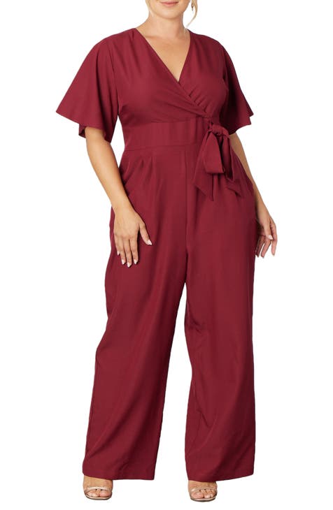 Red Plus-Size Jumpsuits & Rompers | Nordstrom