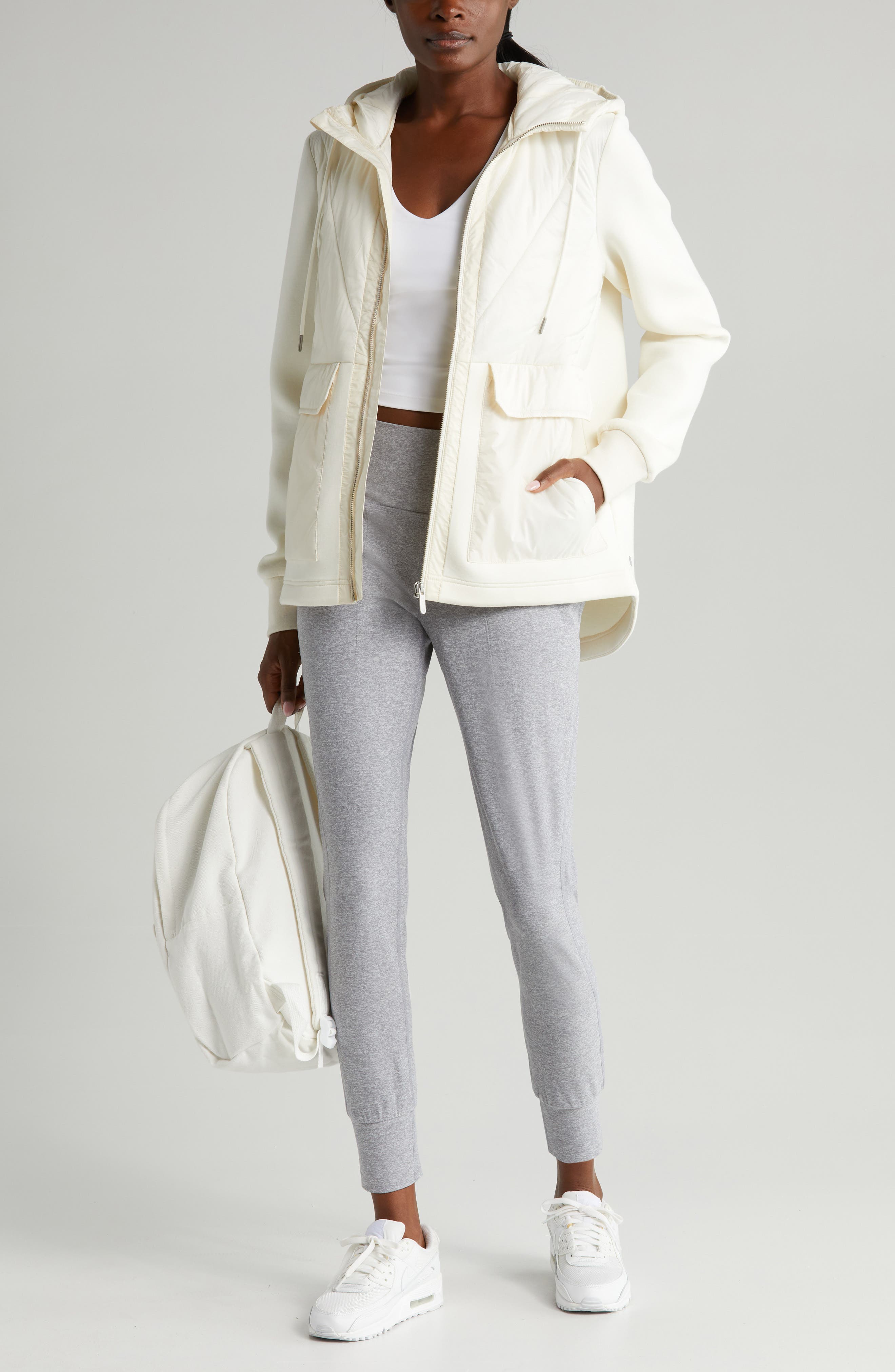 Zella Hybrid Puffer Jacket | Nordstrom