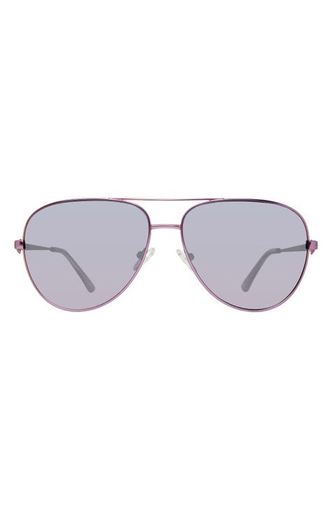 Women's Purple Aviator Sunglasses | Nordstrom