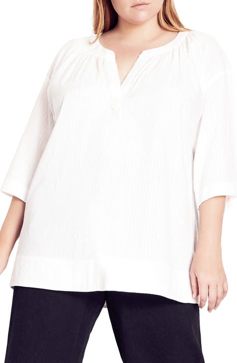 White Plus-Size Tops for Women | Nordstrom