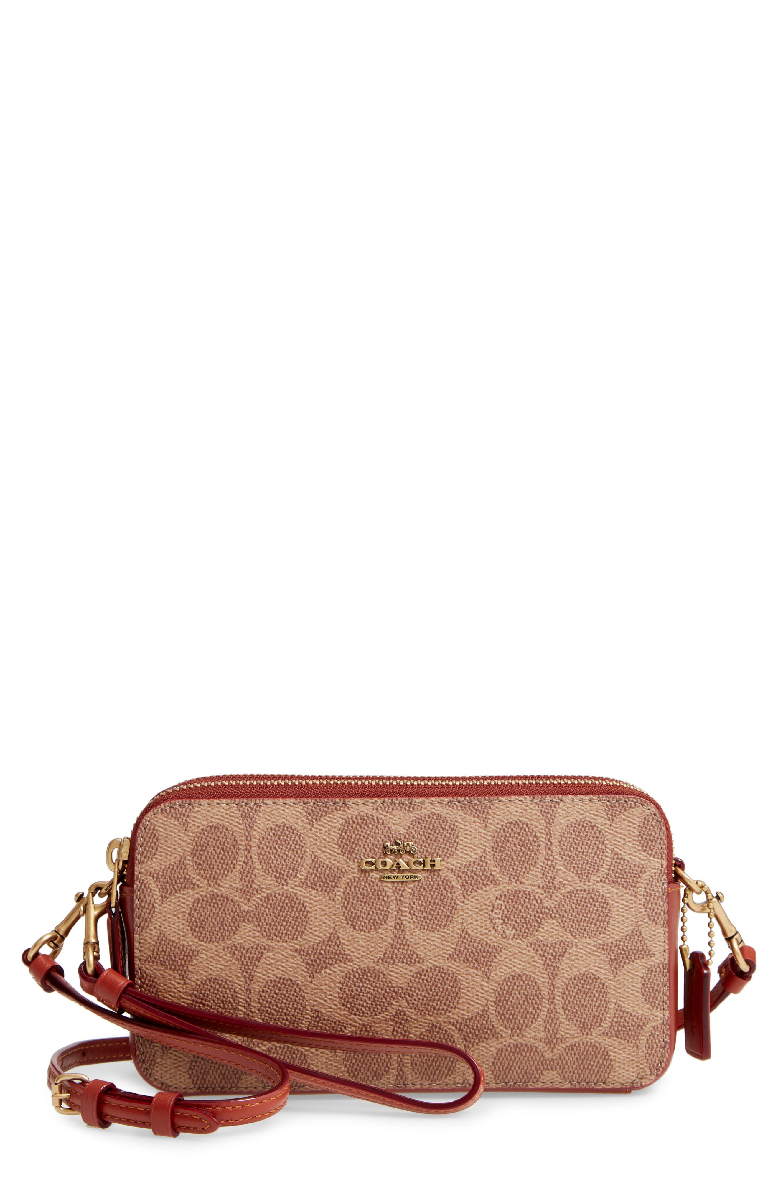 UPC 193971646992 - COACH 89399 Sig Kira Crossbody - Beige/Tan Rust ...