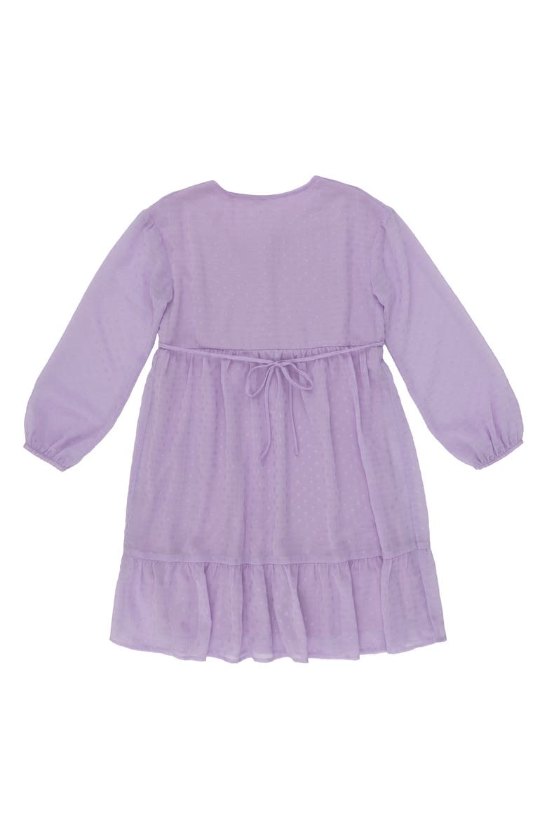 Speechless Kids' Smocked Bodice Long Sleeve Dress | Nordstromrack