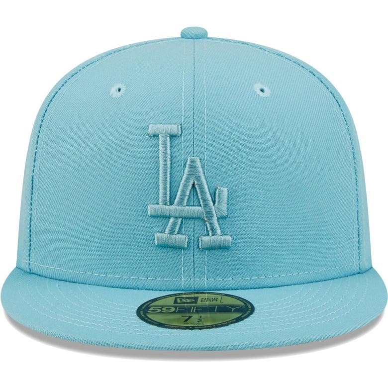 New Era Light Blue Los Angeles Dodgers Color Pack 59fifty Fitted Hat ...