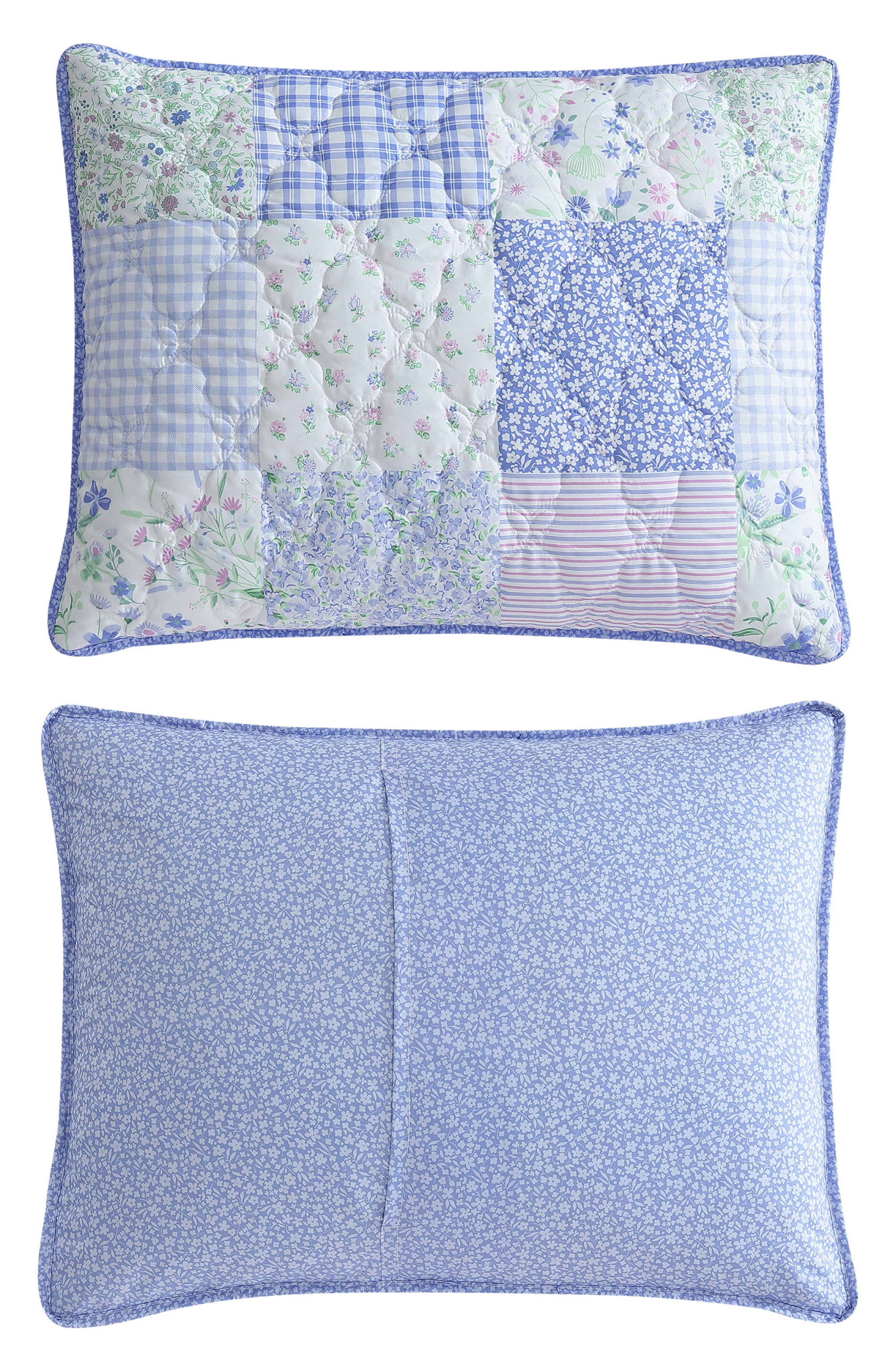 Laura Ashley Parker Patchwork Quilt Set In Heather Purple | ModeSens