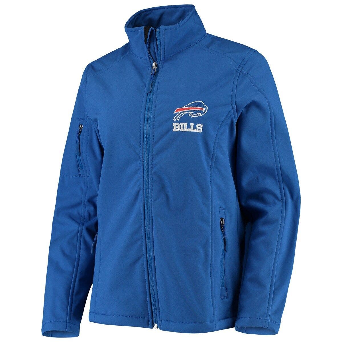 DUNBROOKE Women's Royal Buffalo Bills Full-Zip Sonoma Softshell Jacket ...