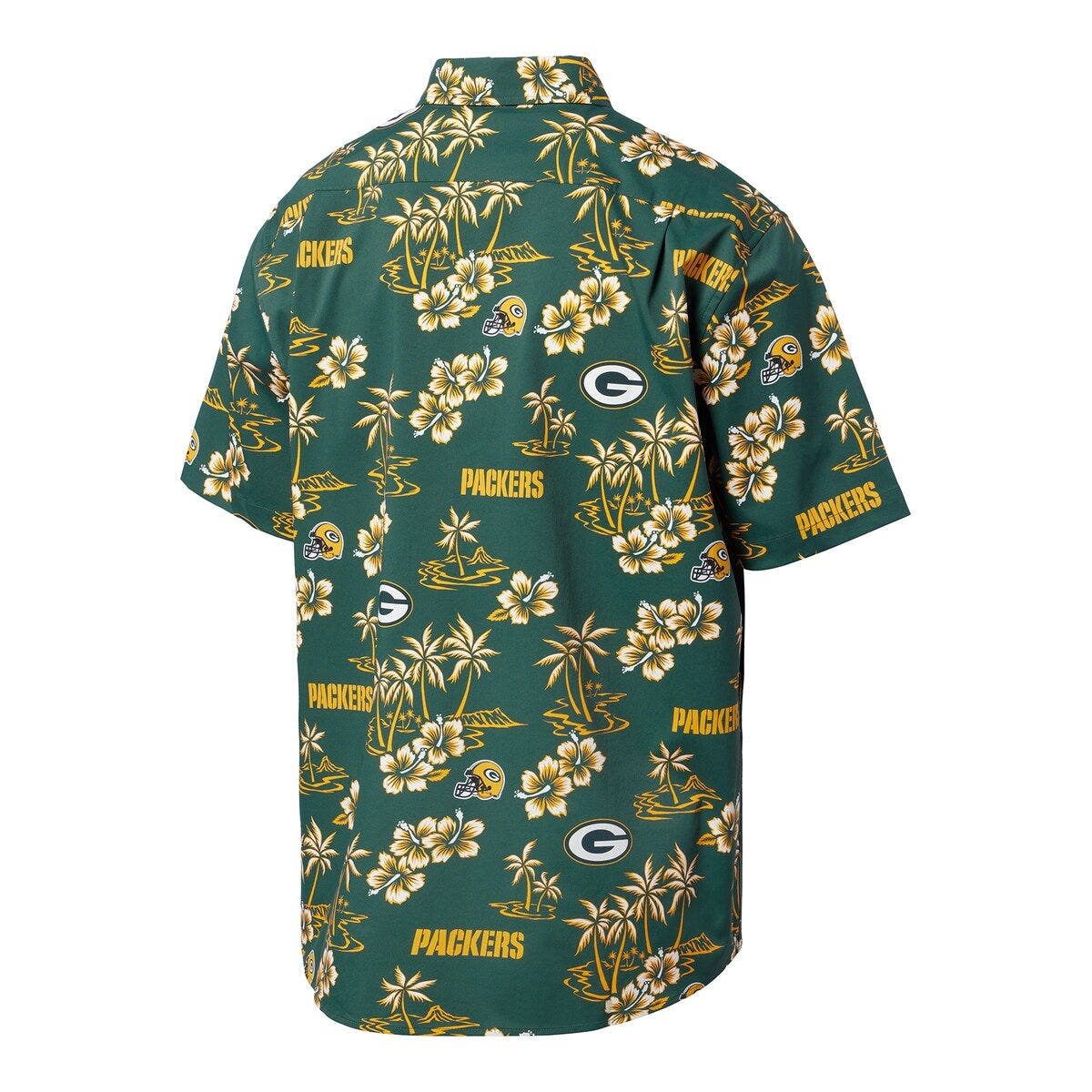 Reyn Spooner Men's Reyn Spooner Green Green Bay Packers Kekai Button-Up Shirt | Nordstrom