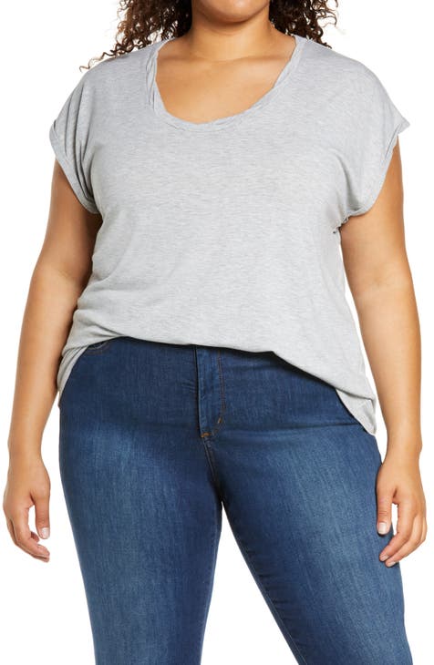 Women's Grey Tops | Nordstrom