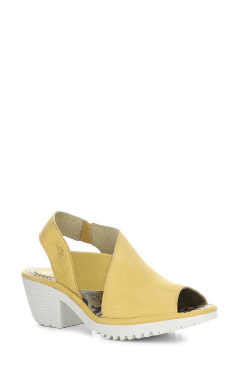 Women's Yellow Slingback Heels | Nordstrom