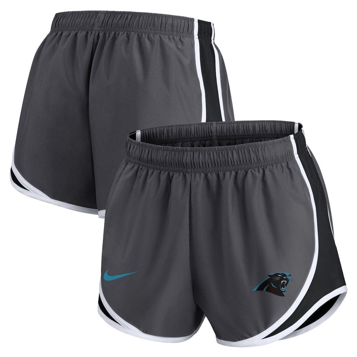 Nike Women's Nike Charcoal Carolina Panthers Logo Performance Tempo ...