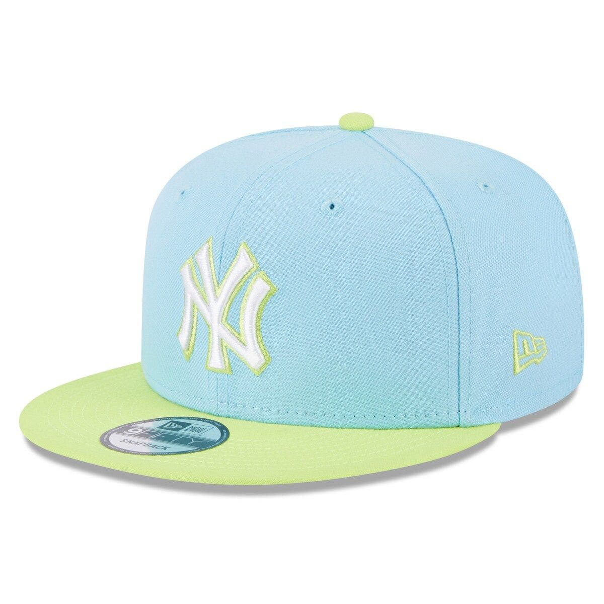 New Era Men's New Era Light Blue/Neon Green New York Yankees Spring ...