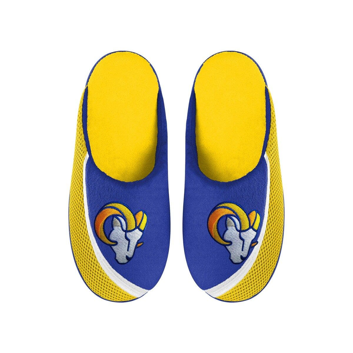 FOCO Men's FOCO Los Angeles Rams Big Logo Color Edge Slippers | Nordstrom