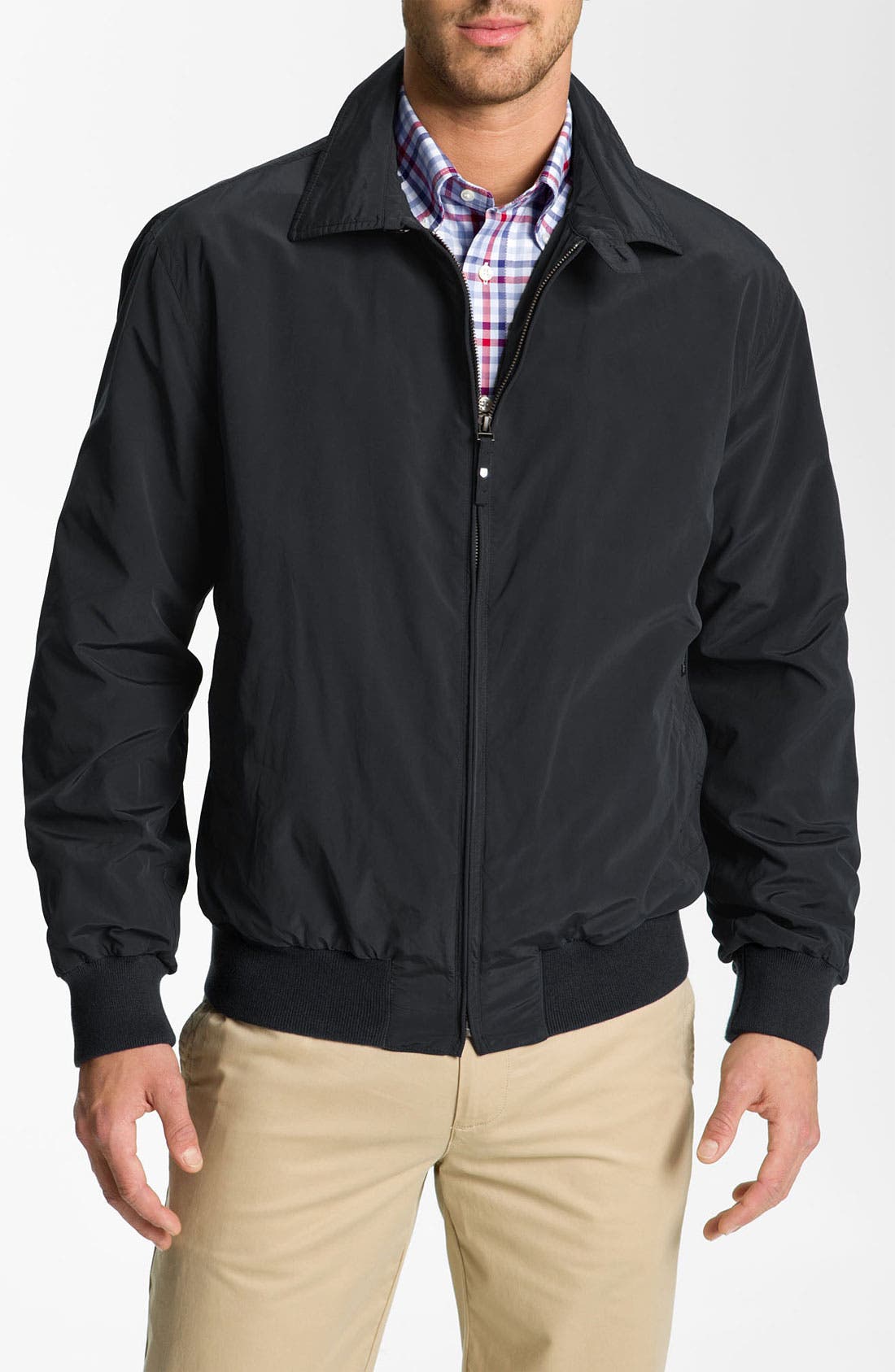 Façonnable Microfiber Jacket | Nordstrom