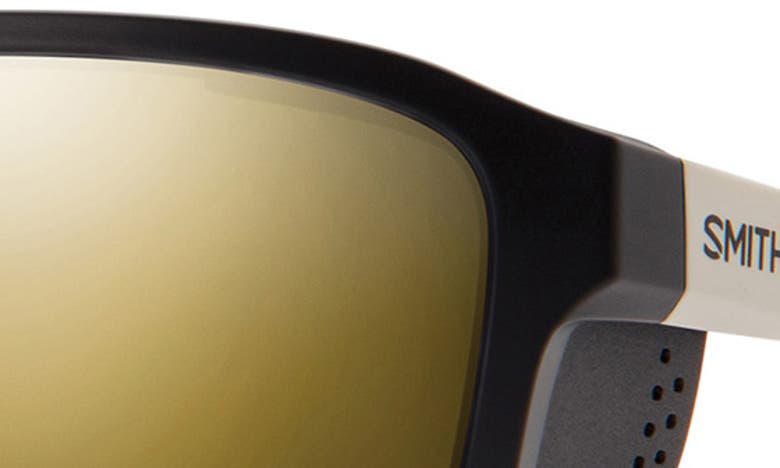 Smith Embark 58mm Chromapop™ Polarized Square Sunglasses In Matte Black ...