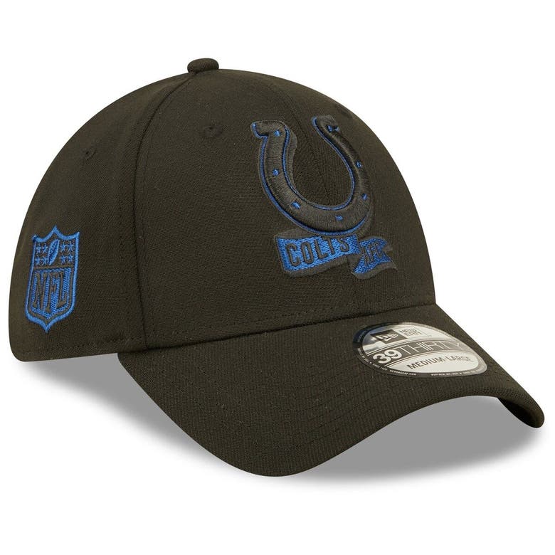 New Era Black Indianapolis Colts 2022 Sideline 39thirty Flex Hat | ModeSens