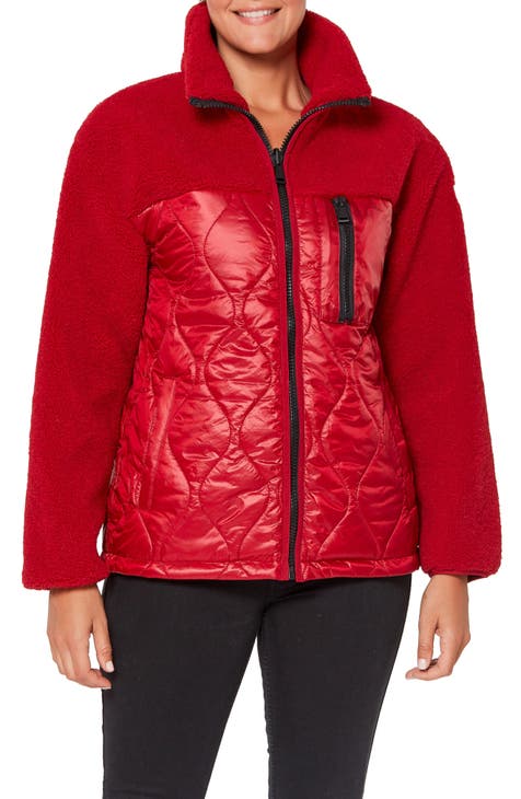 Women's Red Quilted Jackets | Nordstrom