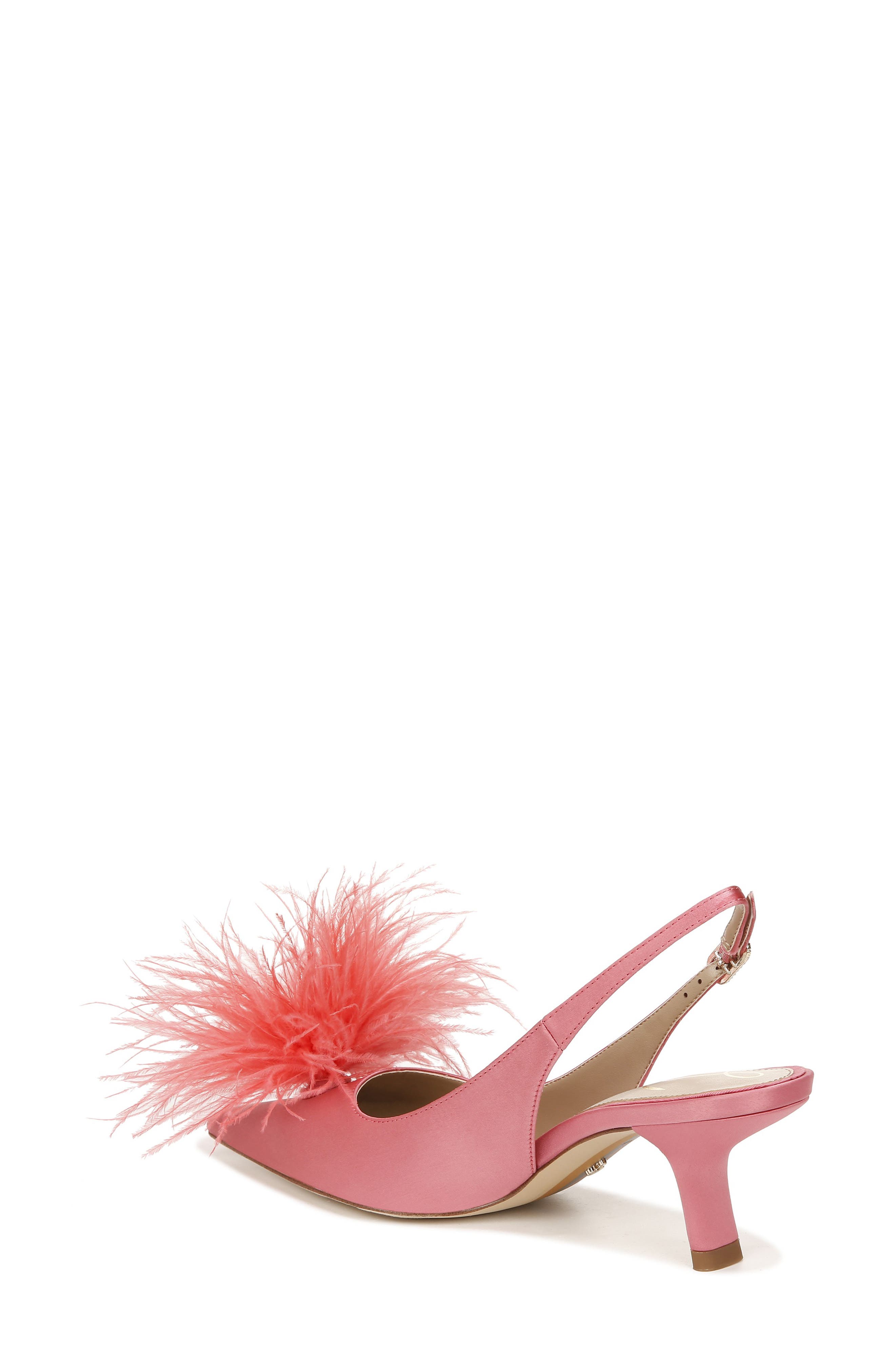 Sam Edelman Bianka Feather Slingback Pump (Women) | Nordstrom